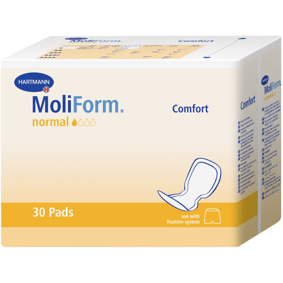 MoliForm® Comfort Inkontinenzeinlagen, normal, 1 Packung = 30 Einlagen ...