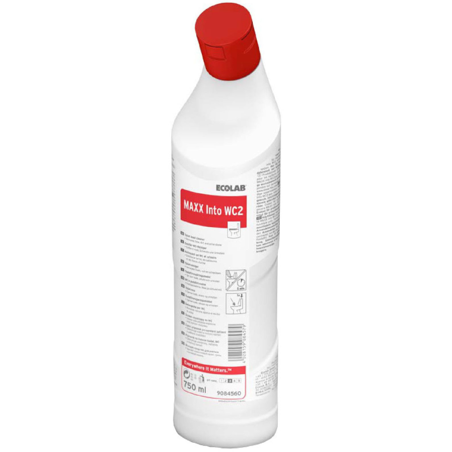 ECOLAB MAXX Into WC 2 WC-Reiniger, 750 ml - Flasche online kaufen | hygi.de