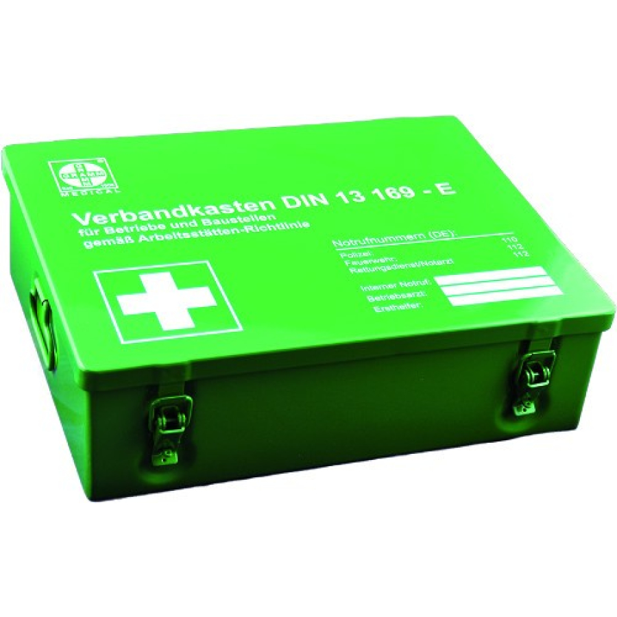 GRAMM medical Betriebsverbandkasten MAXI, Verbandkasten, Inhalt nach ...