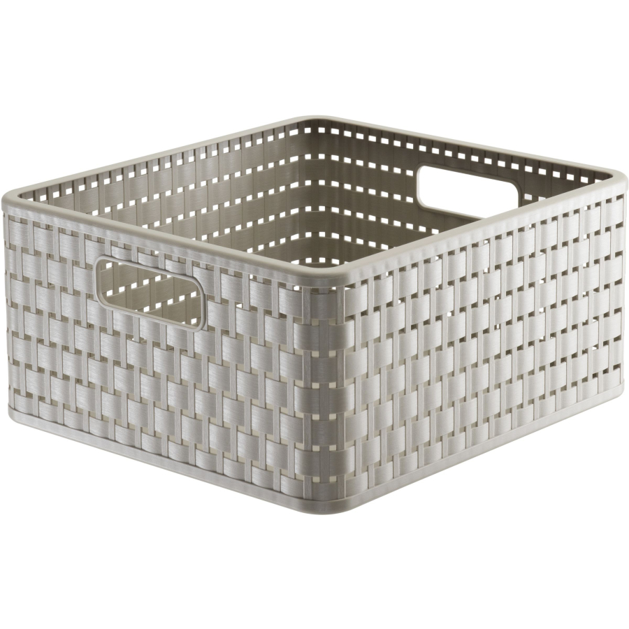 Rotho COUNTRY Korb, 14 Liter, Farbe: cappuccino online kaufen | hygi.de