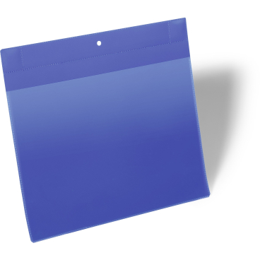 DURABLE Neodym-Magnettasche, blau 1 Packung = 10 Stück, A4 quer kaufen ...