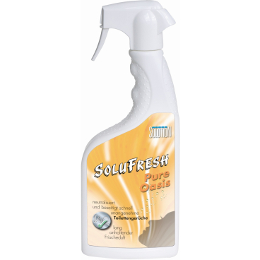 SOLUFRESH Toilette Geruchsneutralisator 750 ml - Sprühflasche, Pure ...
