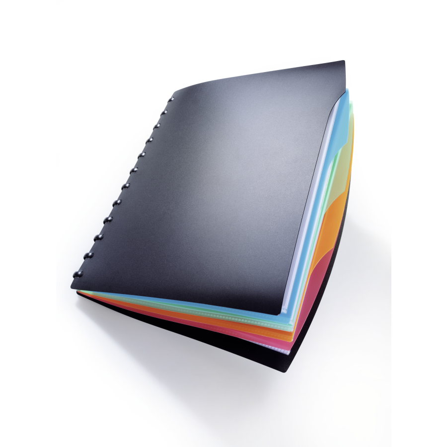 DURABLE Duralook® Style Präsentationsmappe, DIN A4, Farbe: schwarz ...