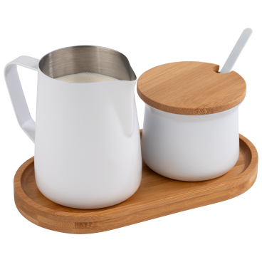 APS Milch und Zucker Set, 5-teilig 1 Set, Farbe: weiß kaufen