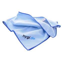 MEGA Clean Professional Polier- & Geschirrtuch Farbe: blau, mit hygi.de ...
