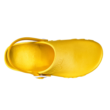 nordiska Clogs Klimaflex CLASSIC, mit Fersenriemen, gelb 1 Paar, Größe: 42