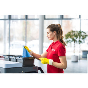 Vileda Professional Microfasertuch r-MicroTuff Swift, 5-teilig 1 ...