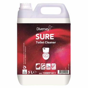 SURE Toilet Cleaner Öko-WC-Reiniger 1 Karton = 2 x 5 l - Kanister ...