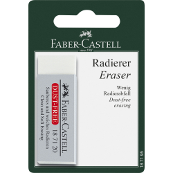 Faber-Castell Radierer, weiß 1 Stück kaufen