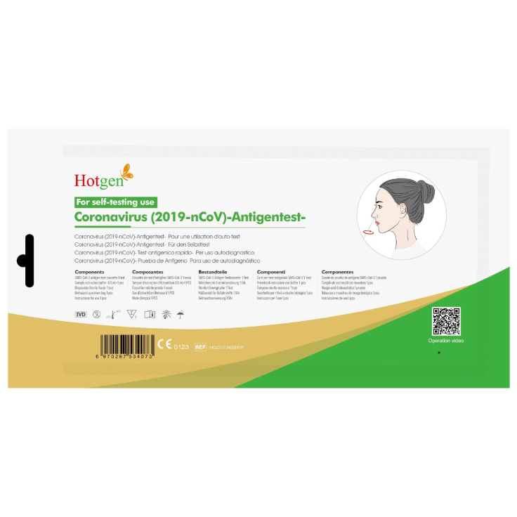 Hotgen Coronavirus (2019-nCoV)- Antigen Corona Schnelltest 1 Karton ...