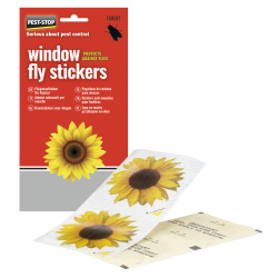 Pest-Stop Window Fly Stickers Fliegen Aufkleber Fenster 1 Packung = 4 ...