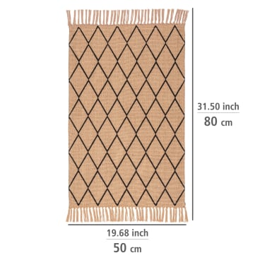 WENKO Badteppich Calma, Jute, 50 x 80 cm 1 Stück kaufen 1 Stück