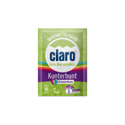 GRATISARTIKEL claro Kunterbunt Waschmittel-Pulver 1 Beutel = 28g (1WL ...