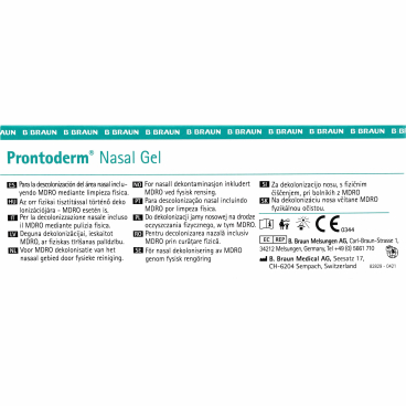 B. Braun Prontoderm® MRSA Kit Reinigungsset 1 Set beinhaltet 4 ...