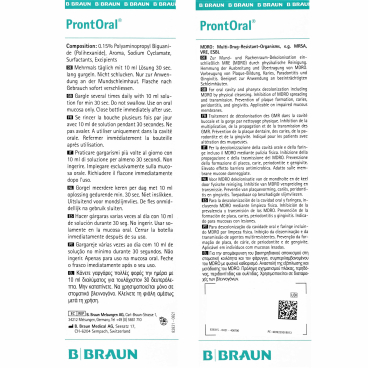 B. Braun Prontoderm® MRSA Kit Reinigungsset 1 Set beinhaltet 4 ...