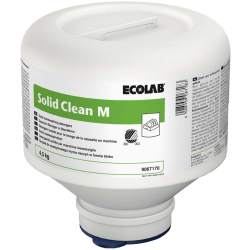 ECOLAB Solid Clean M Maschinenspülmittel 1 Karton = 4 Kapseln à 4,5 kg ...