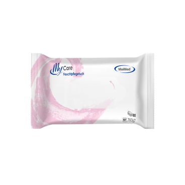 MaiMed® MyCare Feuchtpflegetücher, parfümfrei 1 Karton = 12 Packungen à ...