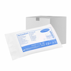 GRAMM medical Verbandtuch DIN 13 152, steril verpackt 1 Karton = 20 ...