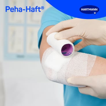 Peha-haft® Kohäsive Fixierbinde 8 cm x 4 m, elastisch 1 Packung = 1 ...