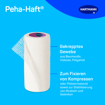 Peha-haft® Kohäsive Fixierbinde 8 cm x 4 m, elastisch 1 Packung = 1 ...